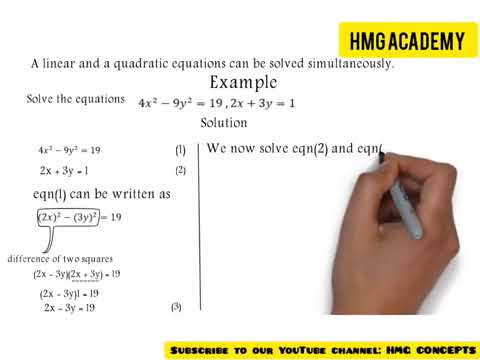 SSS 3 MATHEMATICS LINEAR AND QUADRATIC EQUATION Video Lecture - Crash ...