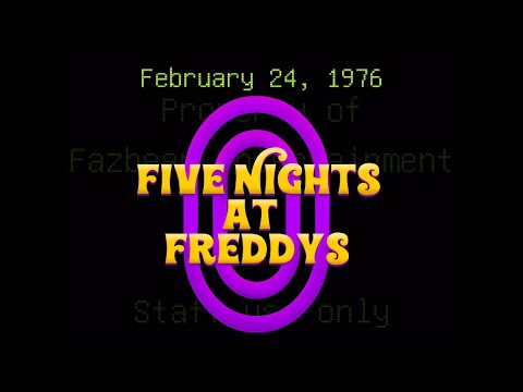 Five Nights at Freddy’s 0 Teaser Trailer – February 24-1976