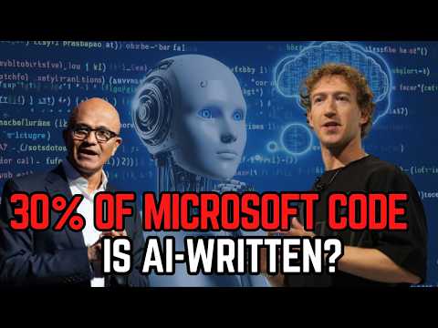 Microsoft CEO Confirms It: AI Is Writing Their Code!
