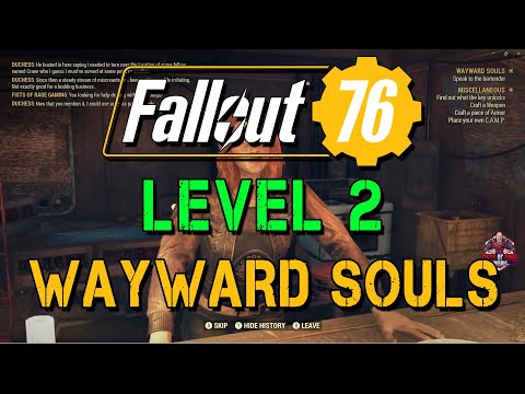 Steam Community :: Video :: Fallout 76 - Level 2 Character - Wayward Souls