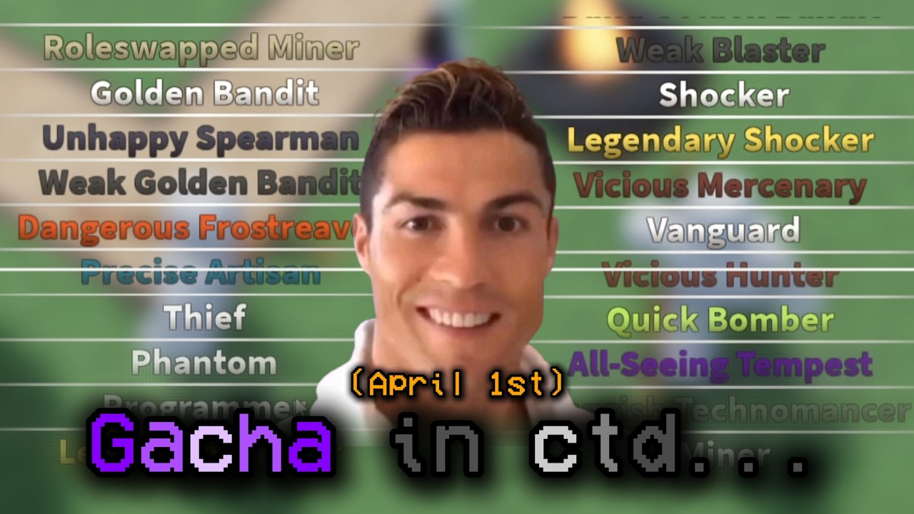 April Fools joke... // CTD V1.0?