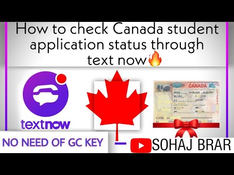 How to Check Canadian Student Application Status with TEXT NOW