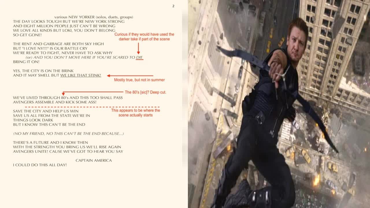 Hawkeye Stages 'Rogers: The Musical' — Our Annotated Look at the Complete Lyrics to That Broadway Sh