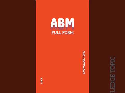 KNOWLEDGE TIPS| ABM FULL FORM #shorts #youtubeshorts #youtube