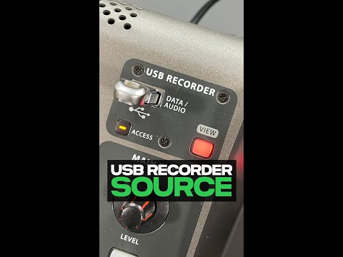USB Recorder Source Change - Behringer X32 #shorts