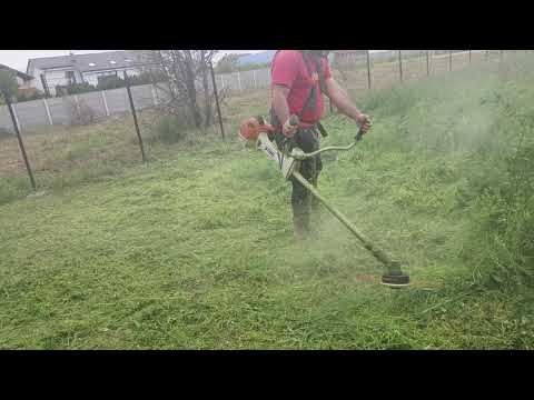 The most brutal brushcutter Stihl fs560💪‼️