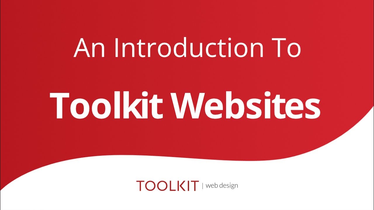 An Introduction to Toolkit Websites