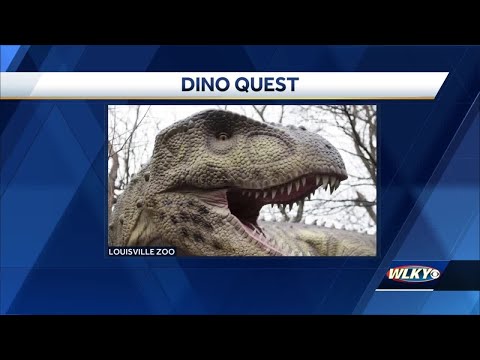 Louisville Zoo hosting largest robotic dinosaur exhibit