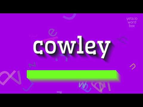 How to say "cowley"! (High Quality Voices)