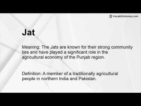 Jat Meaning