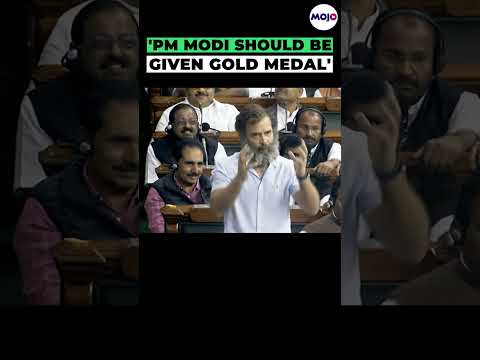 Rahul Gandhi Takes A Dig At PM Modi In His Lok Sabha Speech #shorts #viral