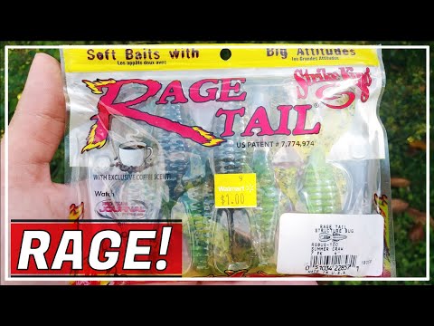 Bass Fishing with RAGE Tail Structure Bug! Easy Bass Rig For Beginners