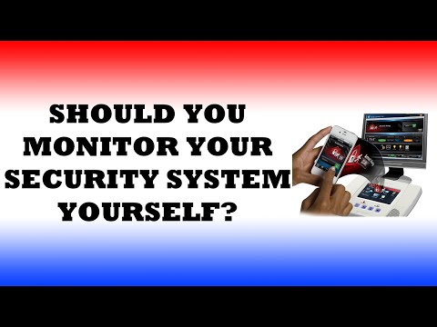 Should You Monitor Your Security System Yourself?