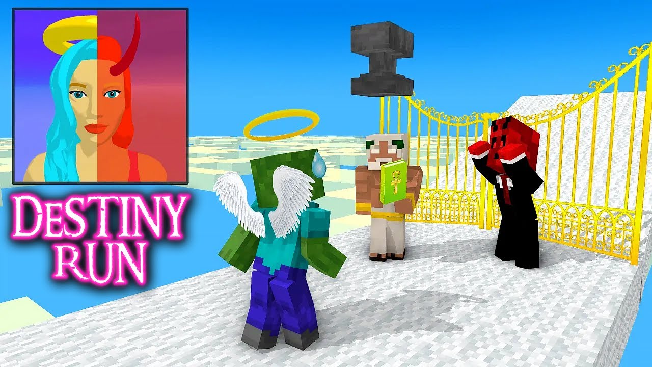 DESTINY RUN 3 CHALLENGE - Minecraft Animation
