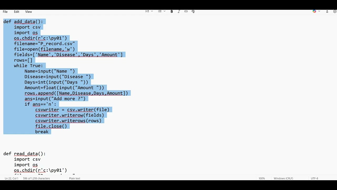 Working with CSV files in Python, CBSE 2026 Topic
