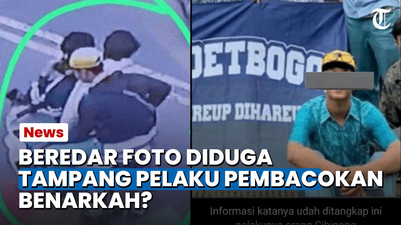 Viral Foto Tampang Pelaku Pembacokan Pelajar SMK Bogor, Benarkah yang ...