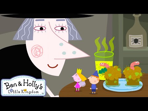 Mrs Witch | S1: E15 | Ben and Holly's Little Kingdom | Kids Cartoons
