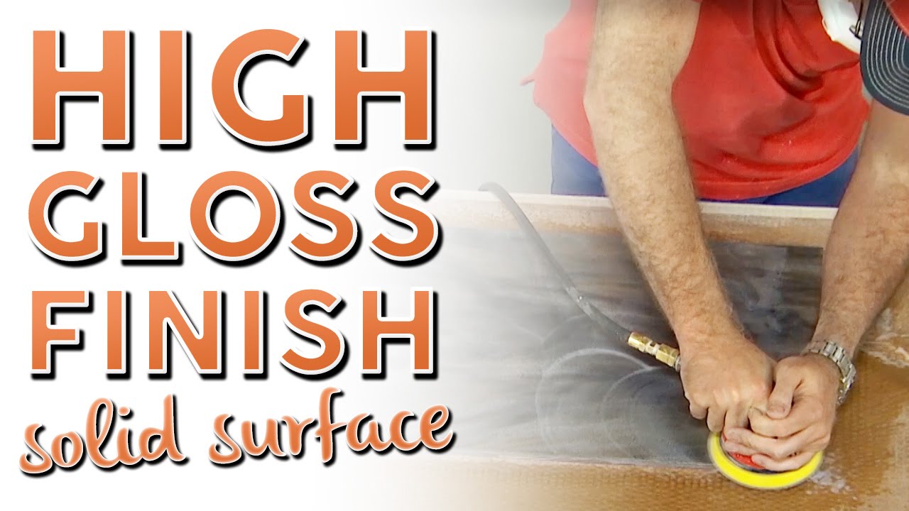 High Gloss Finishing Solid Surface