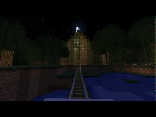 The Devil's Mine Ride! A Minecraft Coaster! UPDATED! Minecraft Map