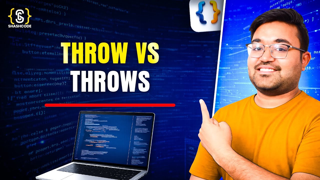 Throw vs throws in Java Explained | Exception Handling Concepts