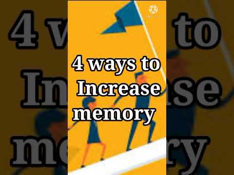 4 ways to increase memory|Grasping power #shorts