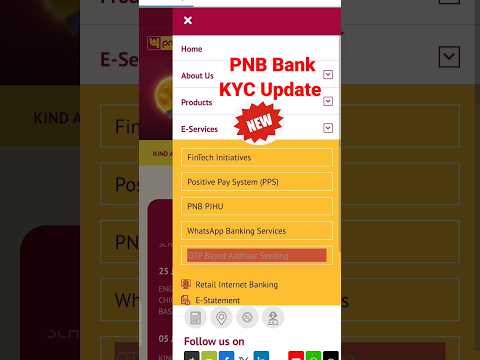 Punjab National Bank Ka KYC Update Kaise Kare Online #shots #pnbbank