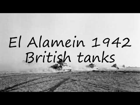 How to pronounce El Alamein 1942 British tanks in Arabic?