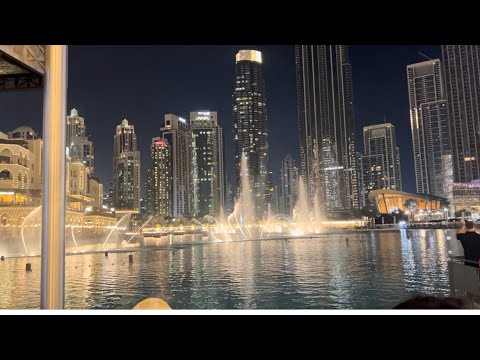 Dubai Mall Fountain Show April 2023