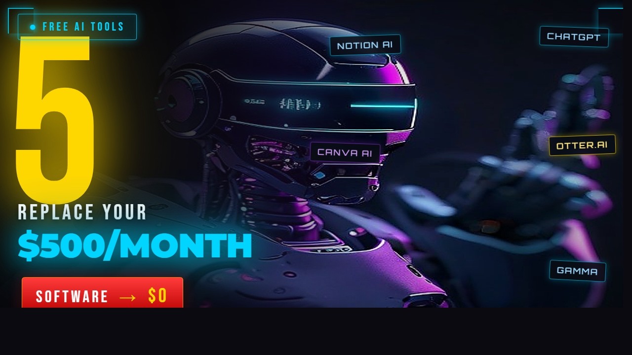 5 FREE AI Tools That Replace $500/Month Software (2026)