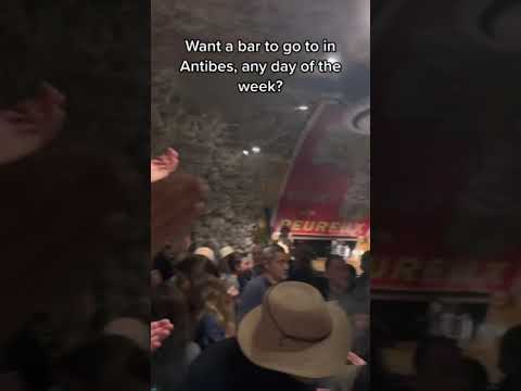 The BEST bar in Antibes, France #Antibes #shorts #bar #southoffrance #cotedazurfrance #cotedazur