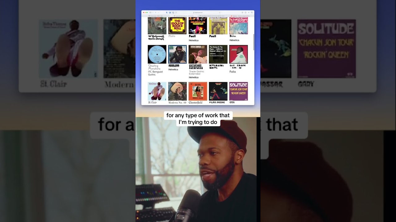 Fontinuse.com is a goldmine for designers. #productdesign #design #inspo