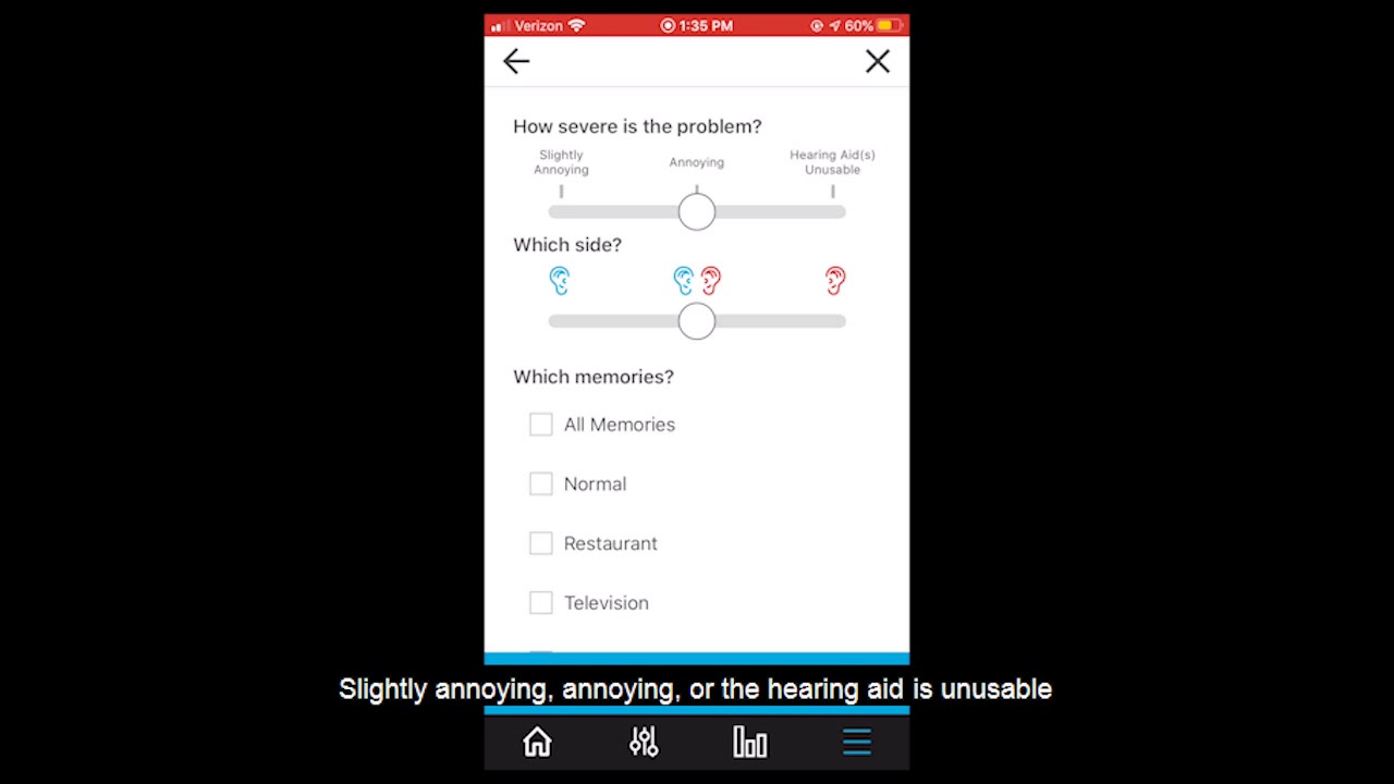 Thrive App for Custom Hearing and Activity Tracking