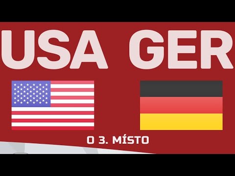 USA - NĚMECKO | o 3. místo MS v hokeji 2021