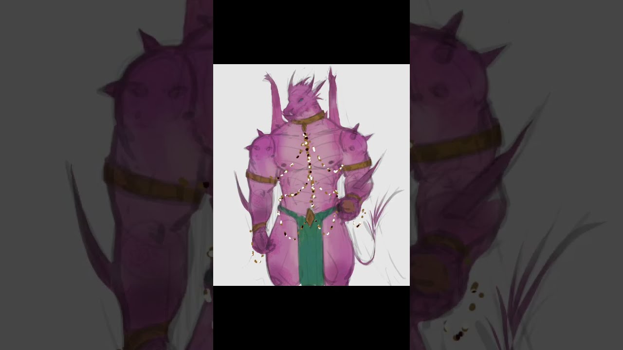 fancy dragon  #anthro