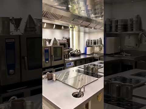 Inside Of A Commercial Kitchen #kitchen #shorts #youtube///how to setup a commercial kitchen