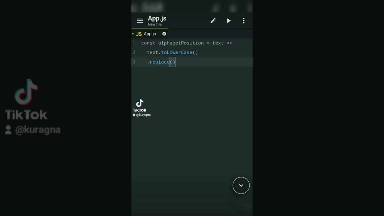 Codewars - 6Kyu | Replace with alphabet position | #javascript