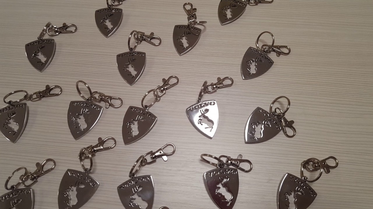 Volvo moose keychain