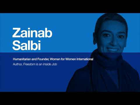 Zainab Salbi shares How to be vulnerable from a place of strength