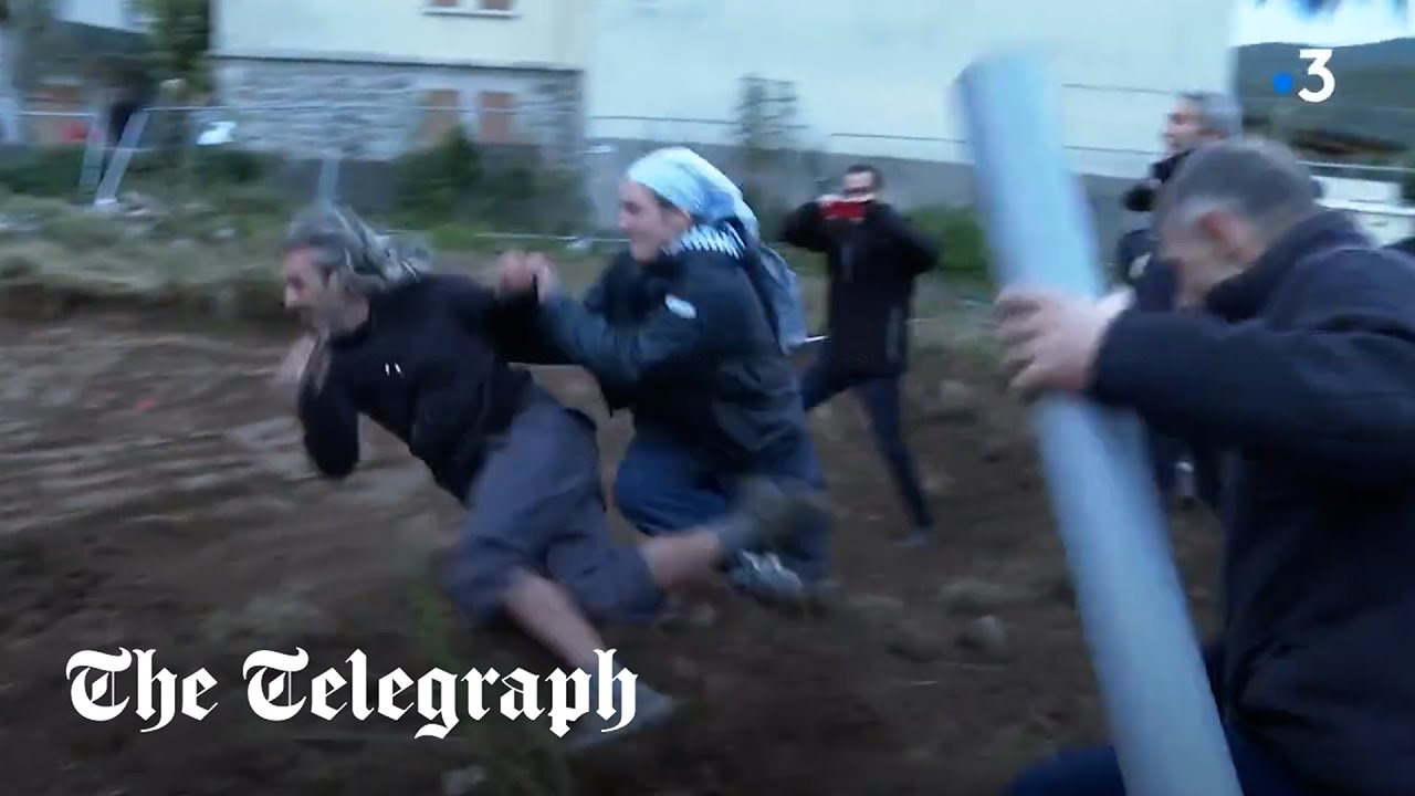 Watch French Nun Rugby Tackles Environmental Protester