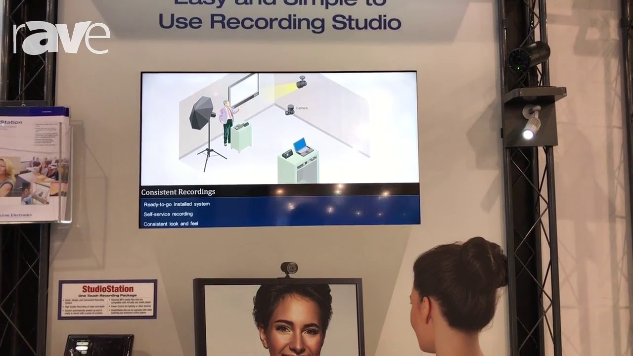 Educause 2017: Extron Presents StudioStation, a One Touch Recording Systmem