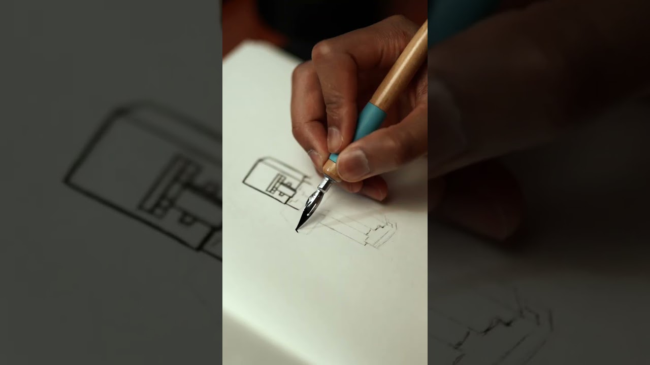 [ASMR] Drawing Minecraft Villager