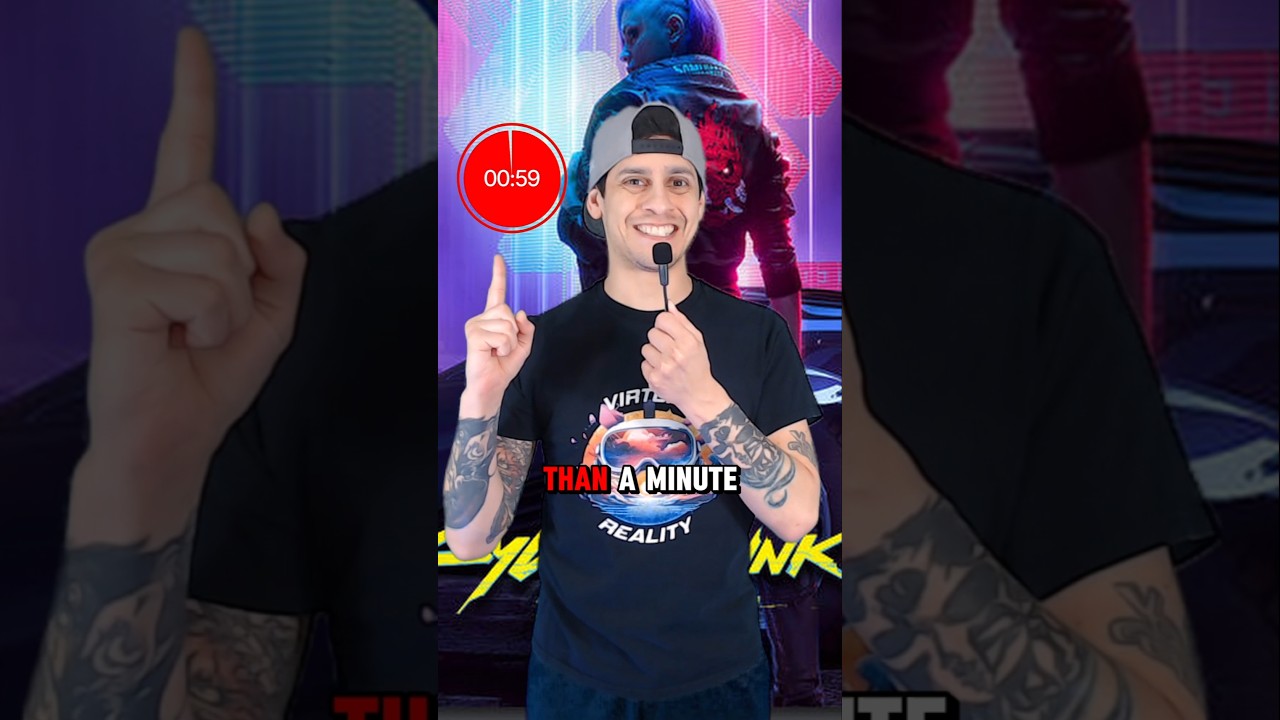 How to Download the Luke Ross Cyberpunk 2077 VR Mod in less than 1 minute! #vr #cyberpunk #howto