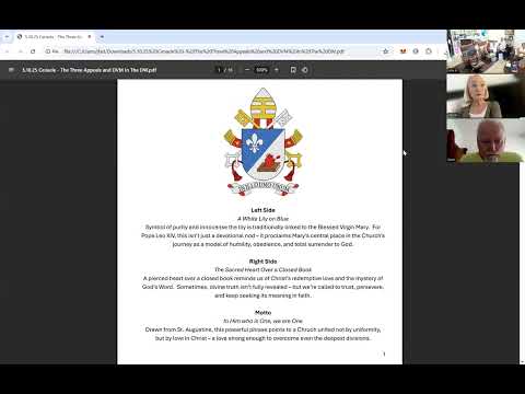 Viva il Papa! - Pope Leo XIV and the Three Appeals in the Divine Will.