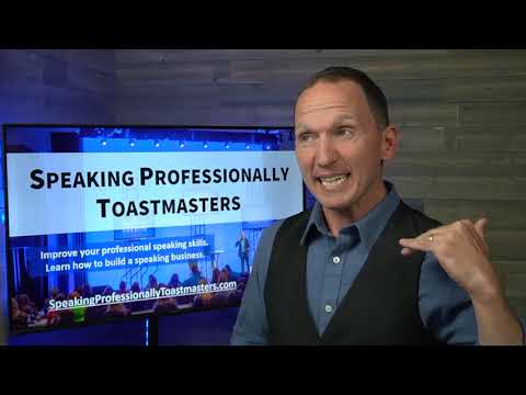 Speaking Professionally Toastmasters | Overview and Demo Video