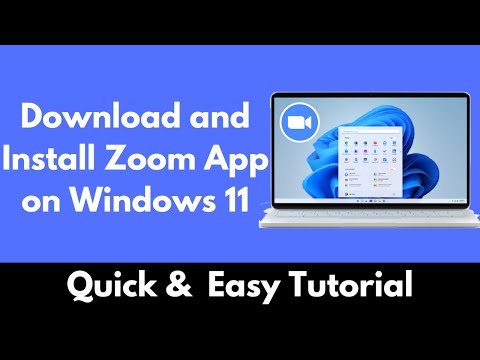 How to Download and Install Zoom App on Windows 11
