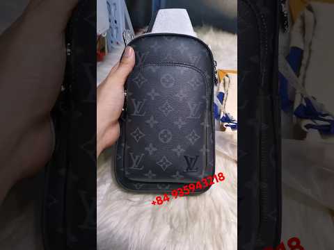 Black Lv Avenue Sling Bag Review 💥#shorts #bag #slingbag #leatherbag #menbag #menfashion #fyp#viral