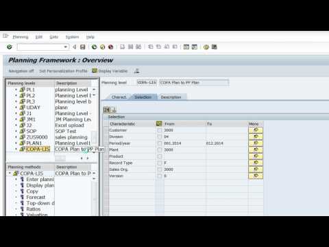 COPA Planning to PP Planning – Integrated Planning | SAP Business ...