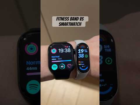 ⌚️ Fitness Band vs. Smartwatch: Which One Fits Your Lifestyle? #fitnessband #smartwatch