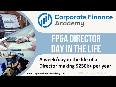FP&A Director - A Day in the Life of a Finance Director