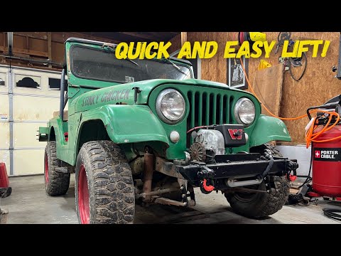 Vintage Jeep CJ5 Lift Shackles!